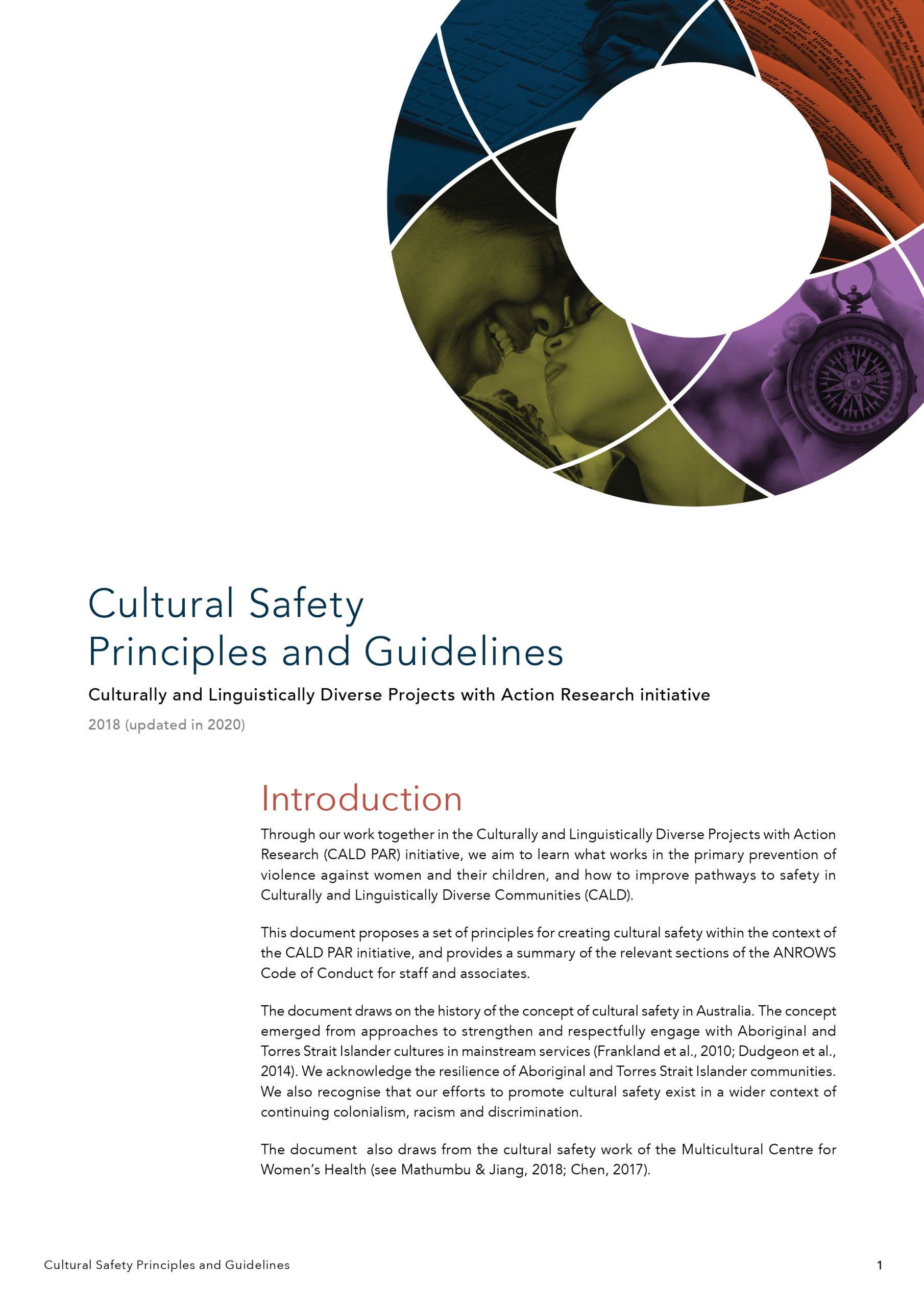 Cultural safety principles and guidelines - ANROWS - Australia's ...