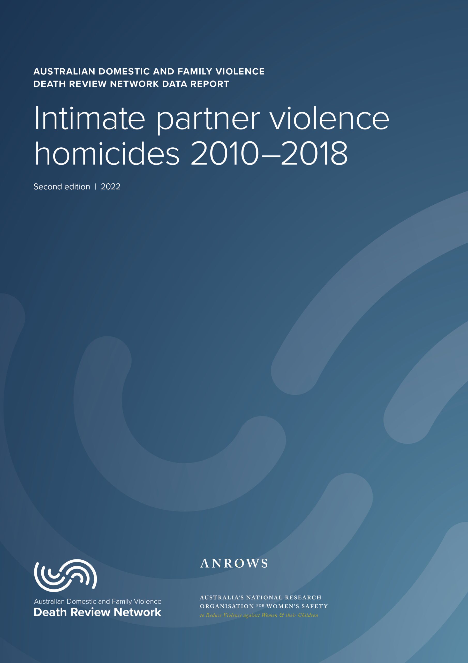 Domestic and Family Violence Death Review Program - ANROWS - Australia's National Research ...