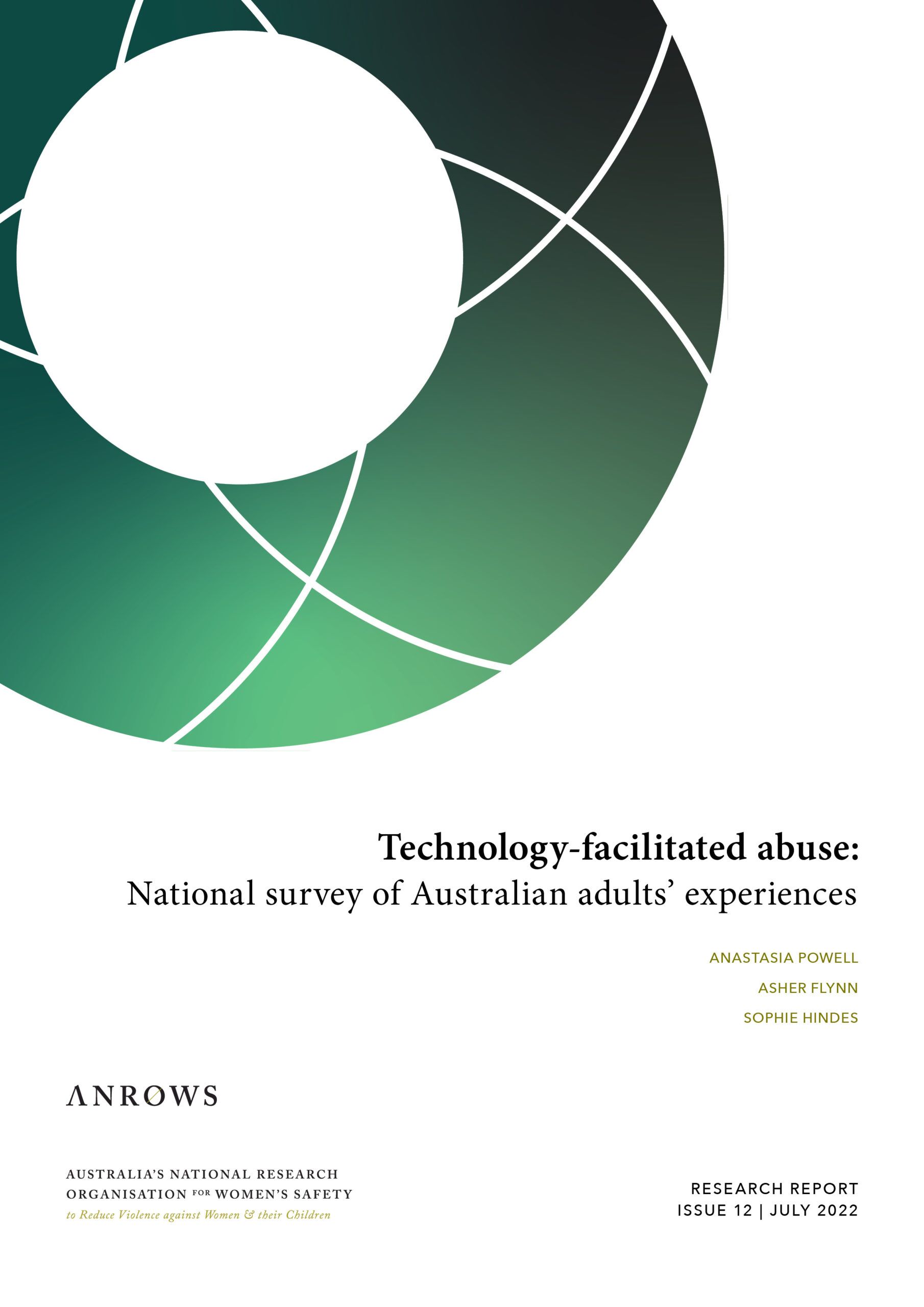 Technology-facilitated abuse: National survey of Australian adults ...