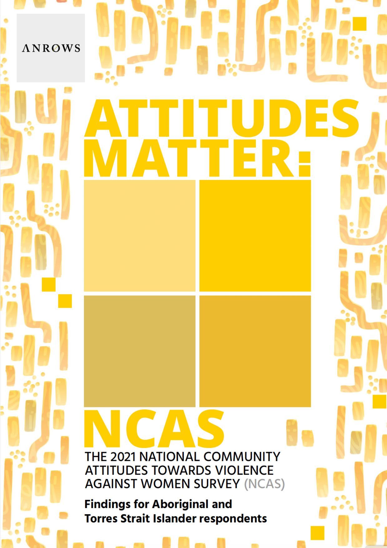 NCAS 2021: Aboriginal and Torres Strait Islander respondents